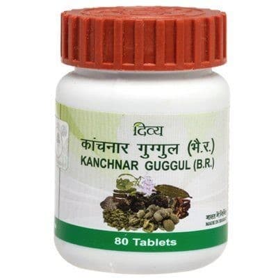 Канчанар Гуггул Патанджали (Kanchnar gugglu Patanjali) 80 табл купить в ...
